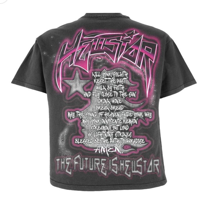 HELLSTAR HELLSTAR The Future Red Tee Large | Grailed