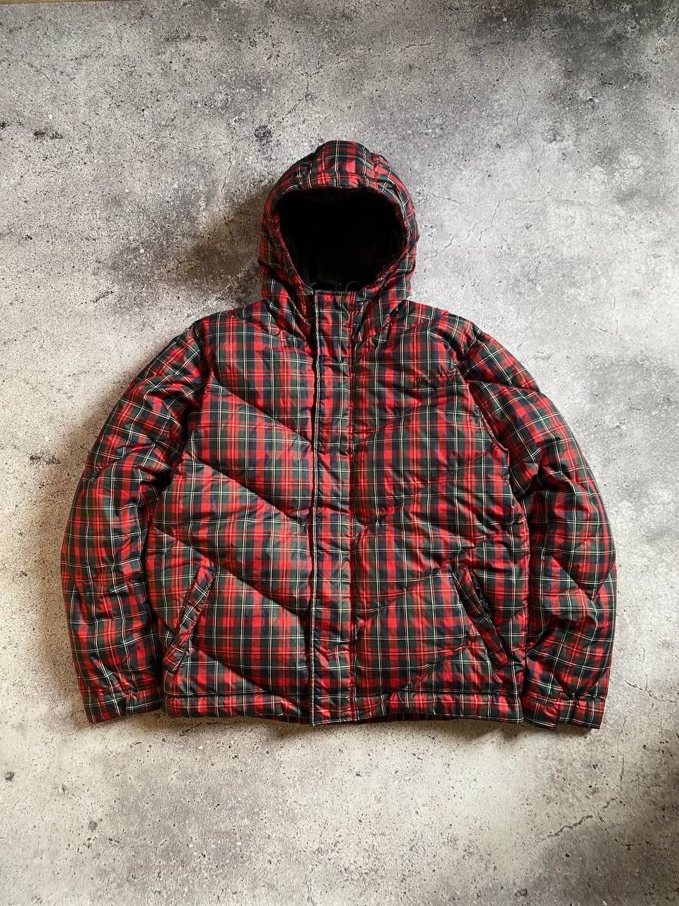 Streetwear × Stussy × Vintage Vintage Stussy Checkered Puffer Jacket ...