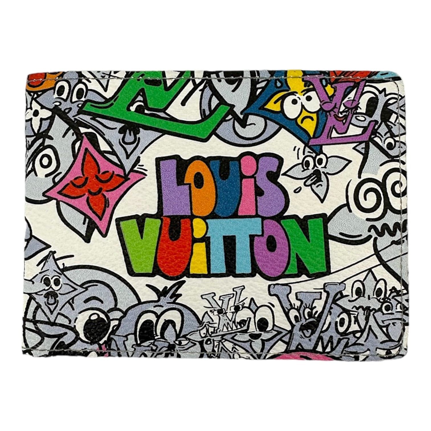 Louis Vuitton Cartoons Multiple Wallet Blue | Grailed