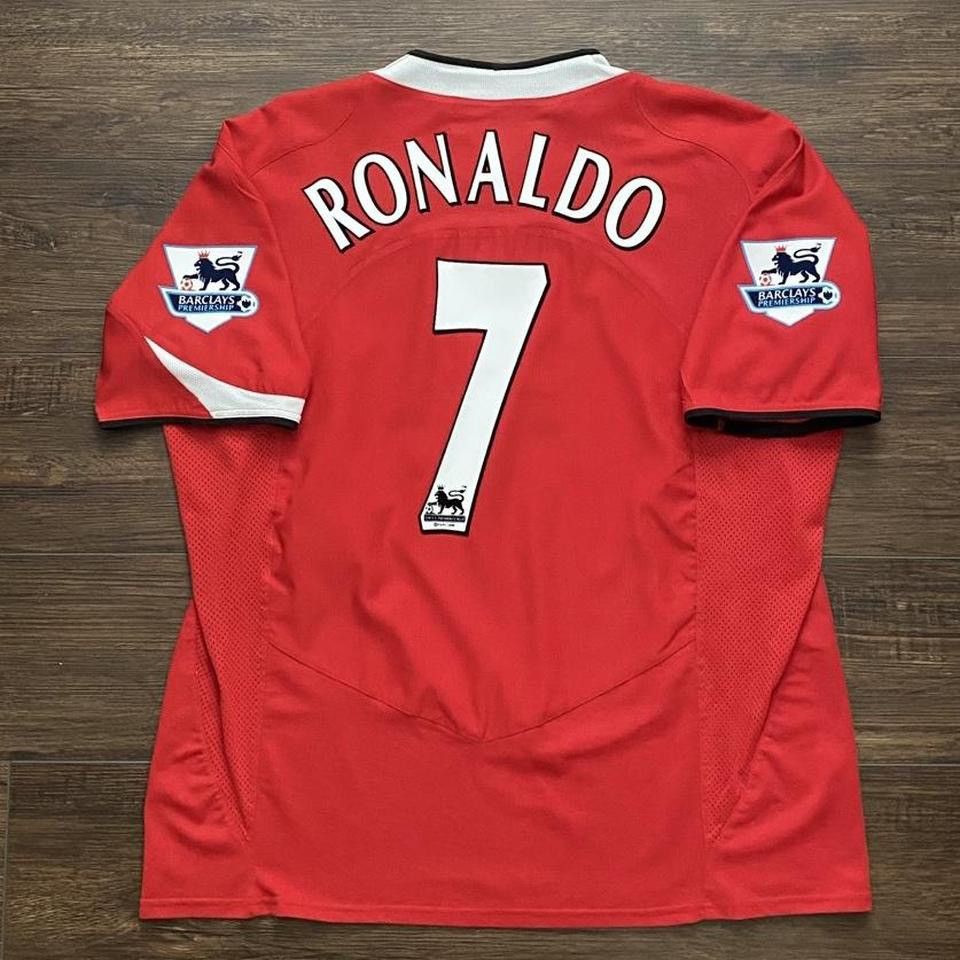 Nike Manchester United Ronaldo 2004 05 06 home Premier League kit | Grailed