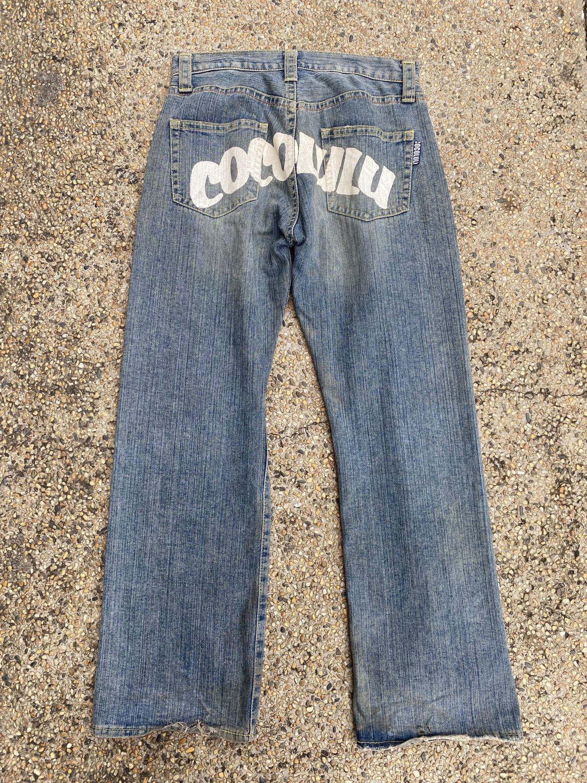 Vintage Vintage Cocolulu Y2K Distressed Denim Pants | Grailed