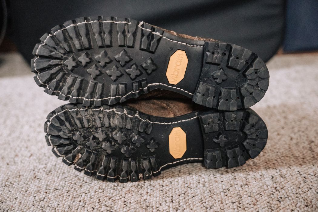 Red Wing Red Wing Iron Ranger - Waxed Flesh + Vibram Logger Sole | Grailed