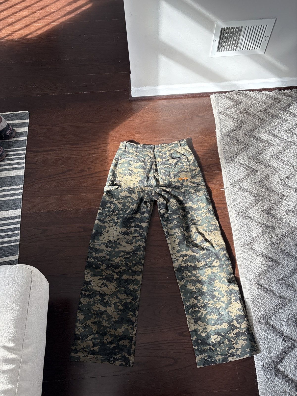 HMDD Hmdd digital camo double knee pants | Grailed