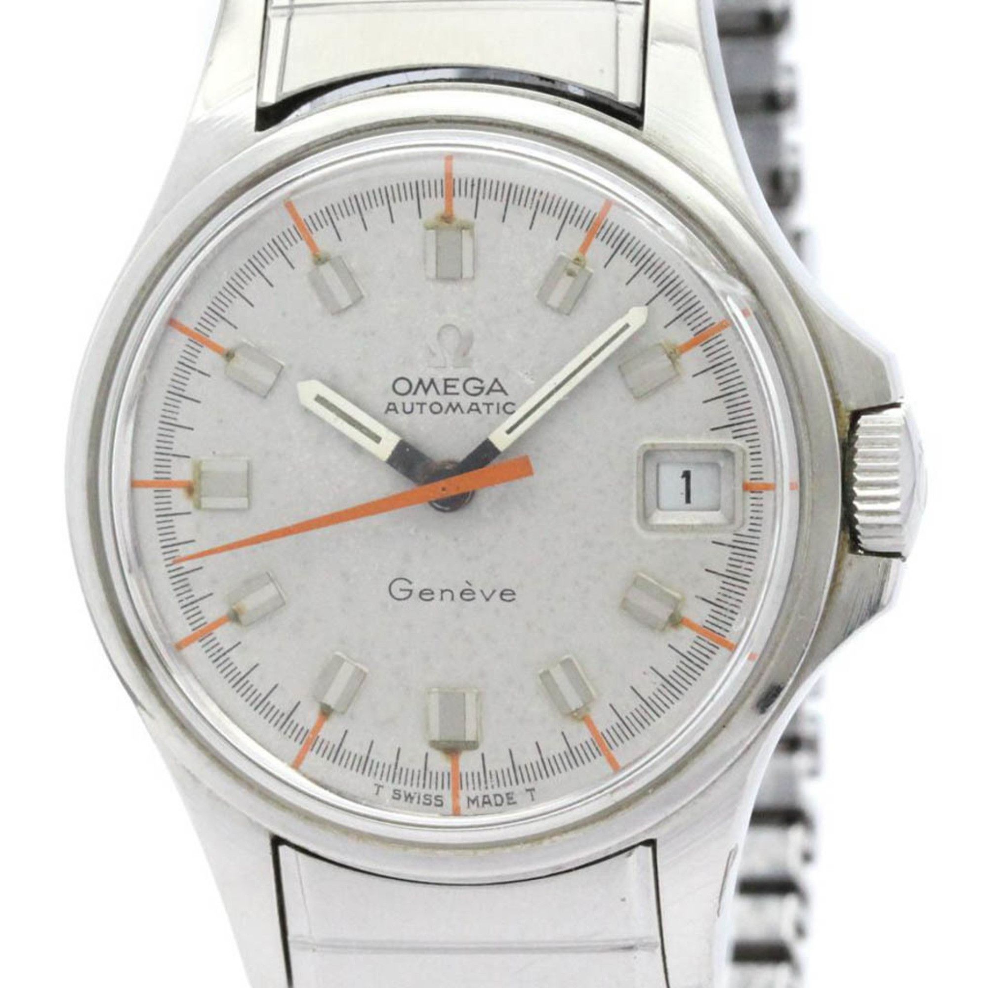 Omega Vintage OMEGA Geneve Admiraty Cal 56S teel Automatic Watch 166. ...