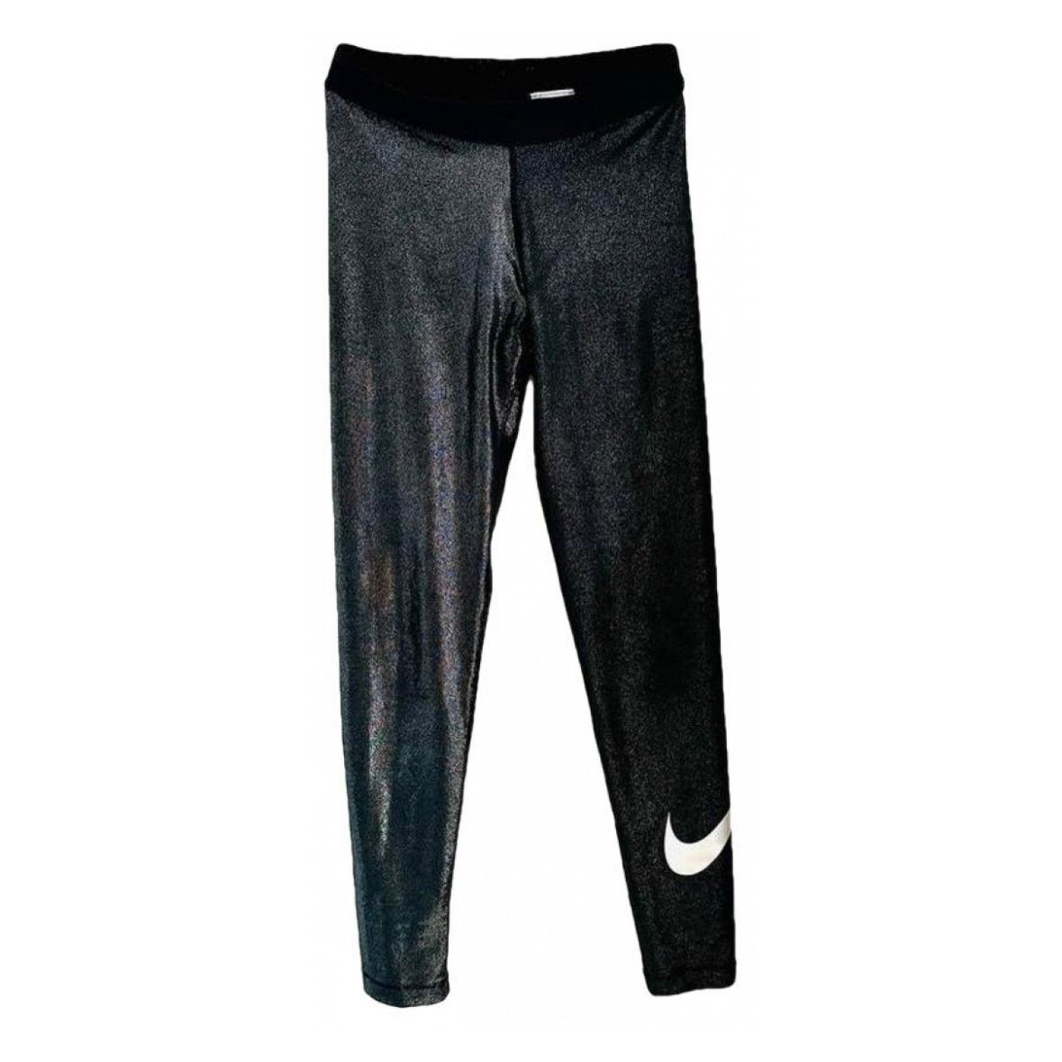 Nike NIKE PRO Silver Sparkle DriFit Mid Rise Leggings Tights Pant | Grailed