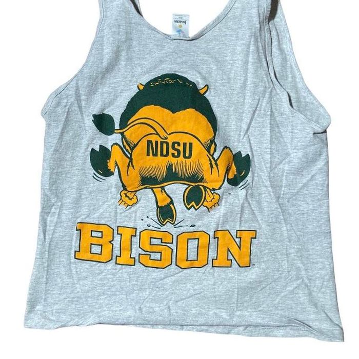Hanes 90s bison tank top heather | Grailed
