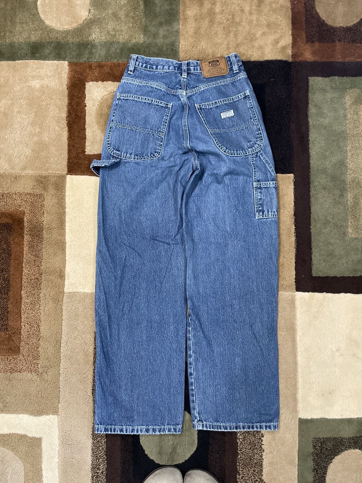 Route 66 × Streetwear × Vintage Vintage Route 66 Baggy Carpenter Jeans ...