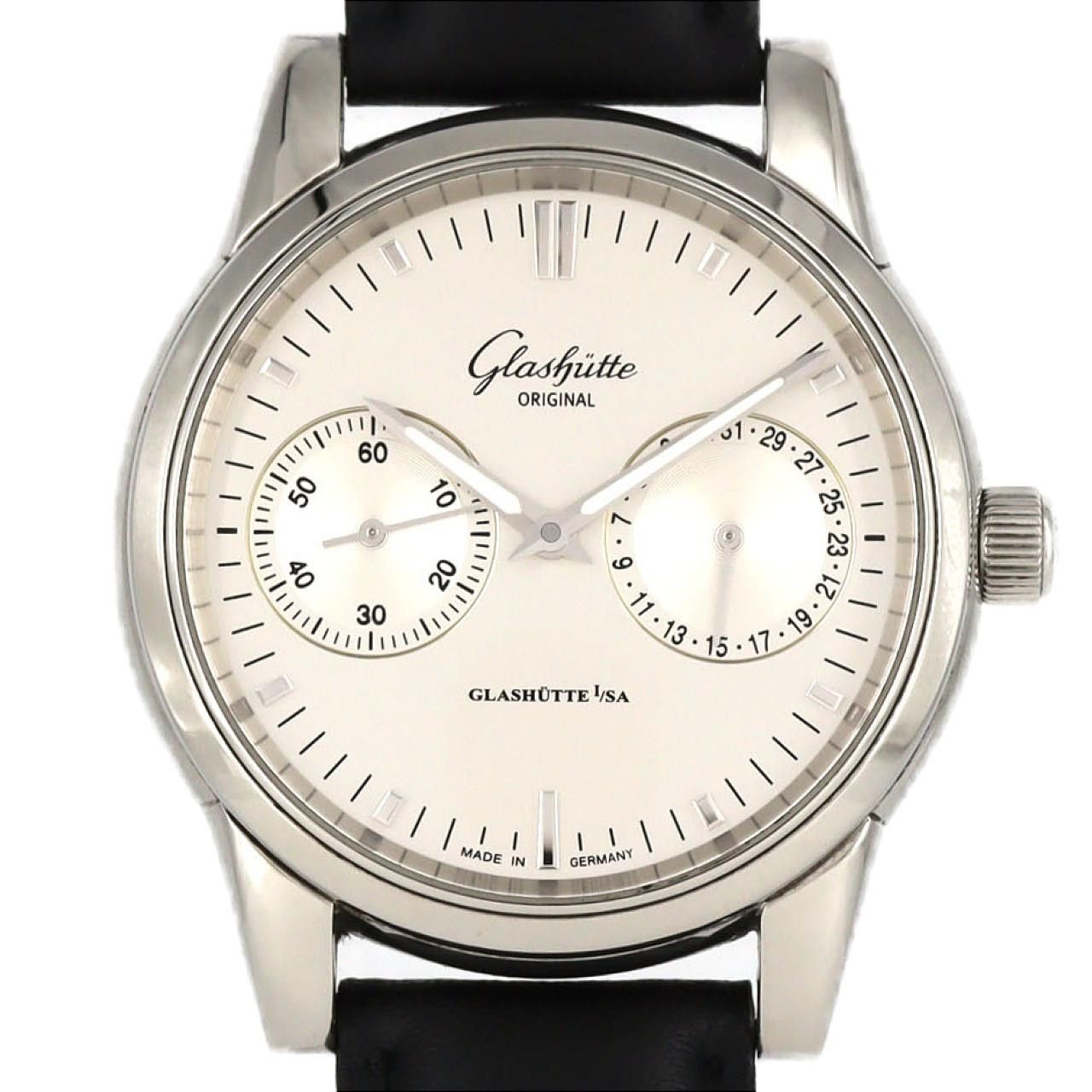 Other Glashutte Original Glashütte Original Senator Hand Date Stainless ...