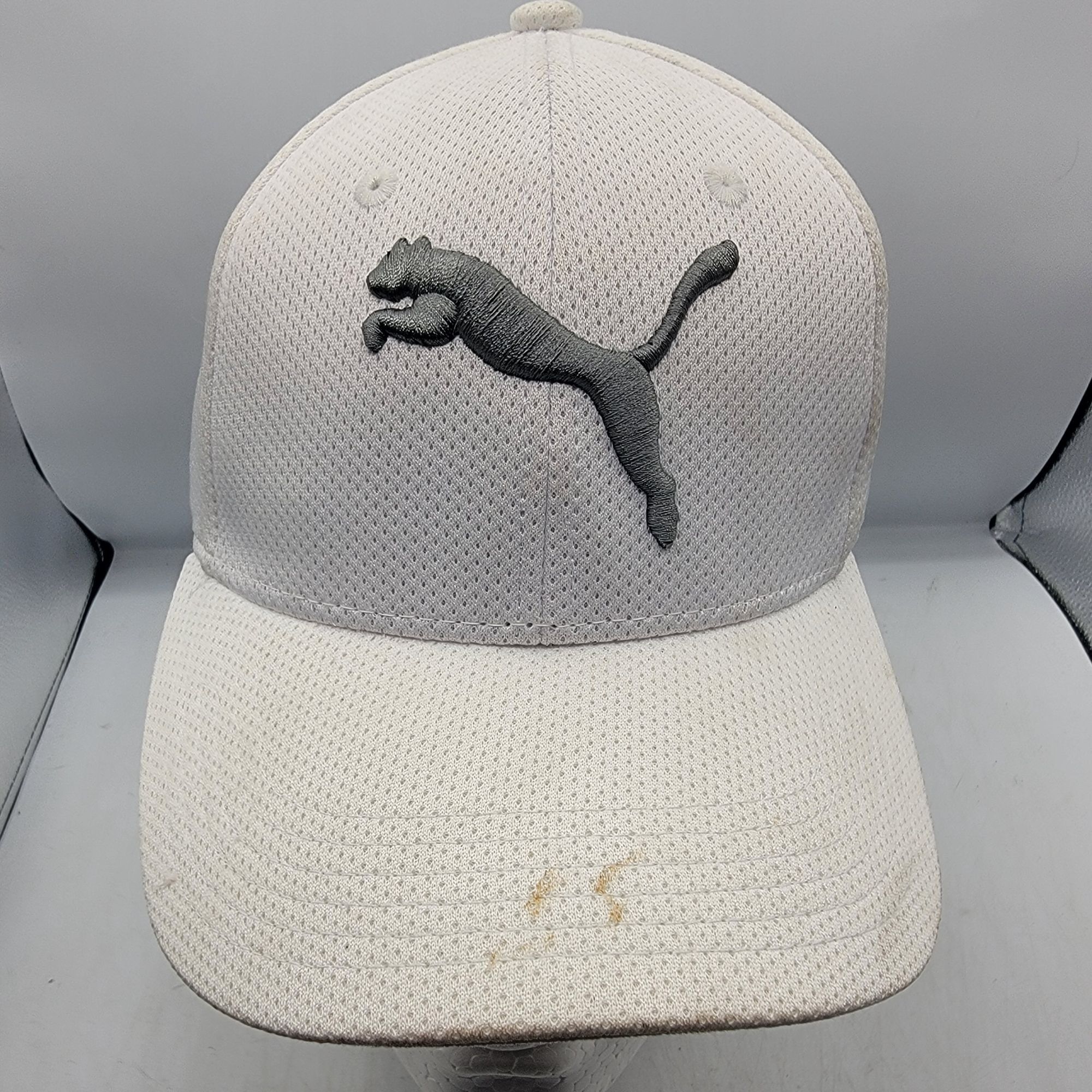 Puma Puma White Fitted Baseball Cap Adults Small Medium Casual Ou | Grailed