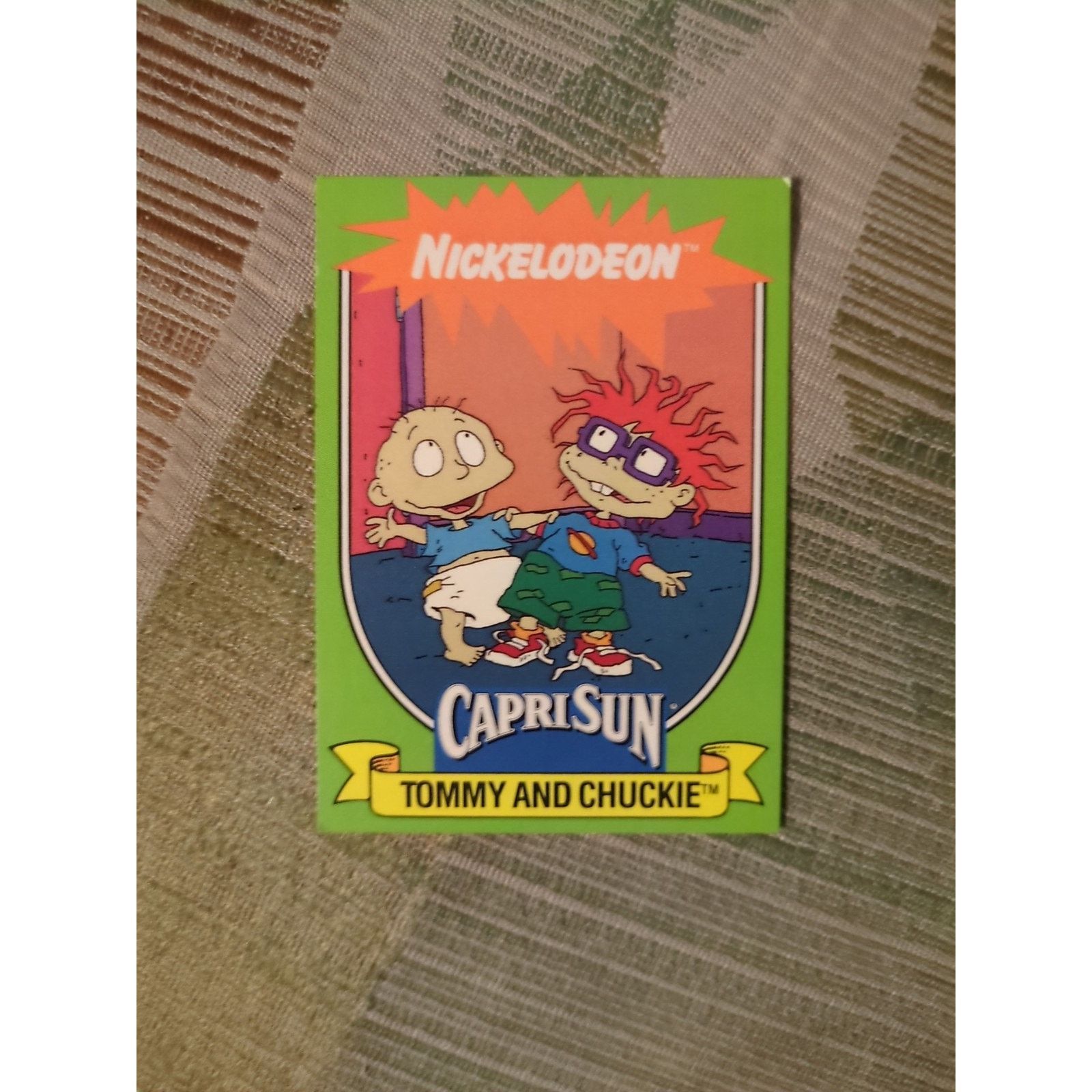 Other 1991 MTV Nickelodeon CapriSun Rugrats Tommy And Chucky #16 | Grailed