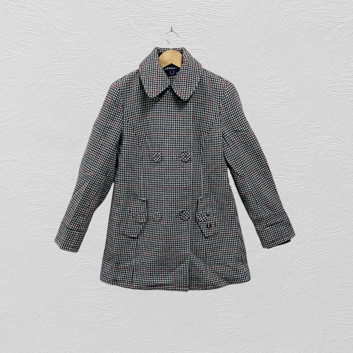 Fred Perry Fred perry checked trench coat | Grailed