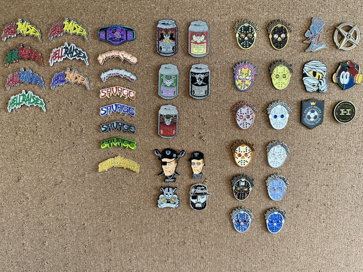 New Era Hellraiser Stone Cold Various Pins Collection | Grailed