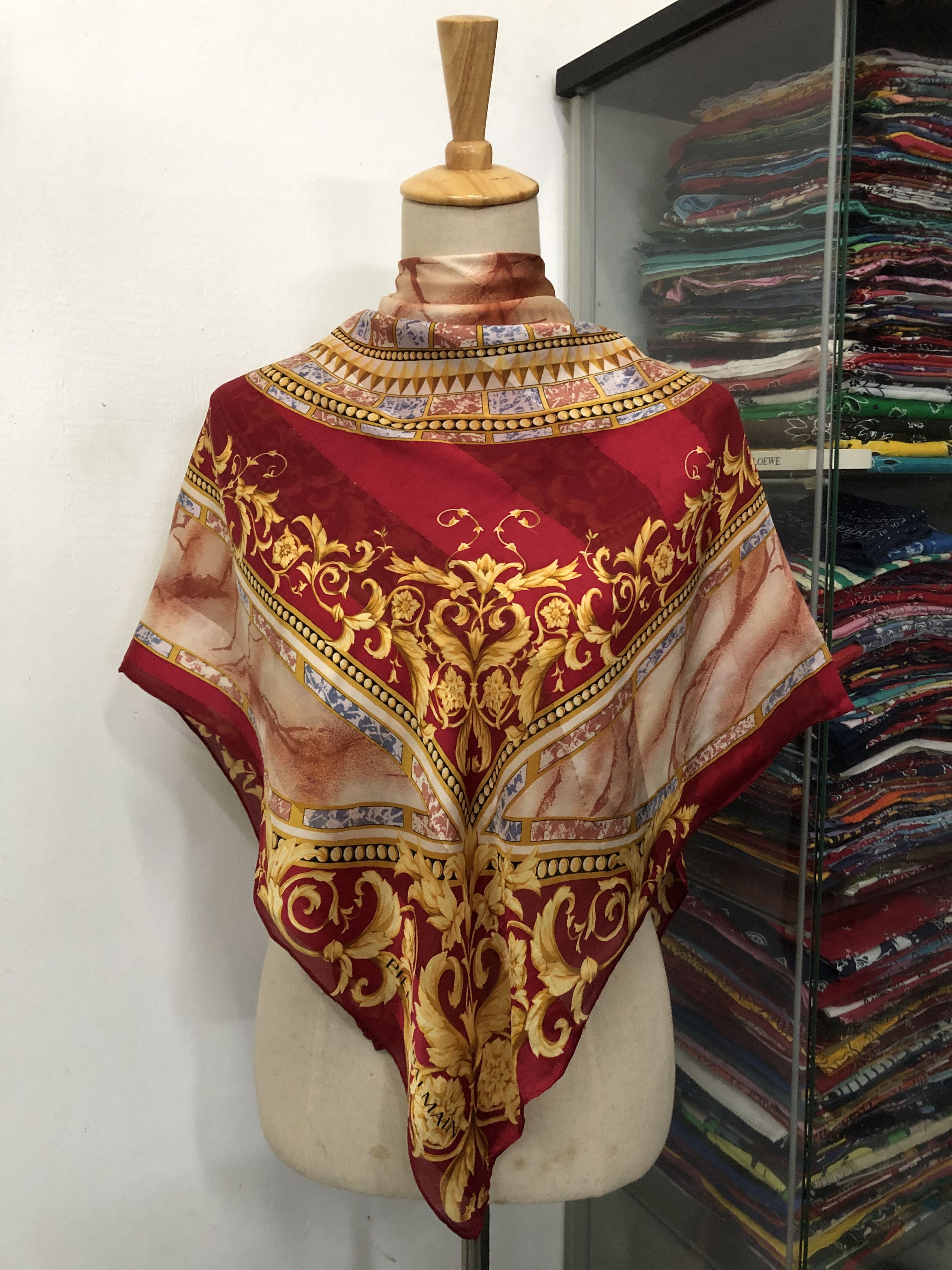 Vintage Vintage Pierre Balmain Silk Scarf | Grailed