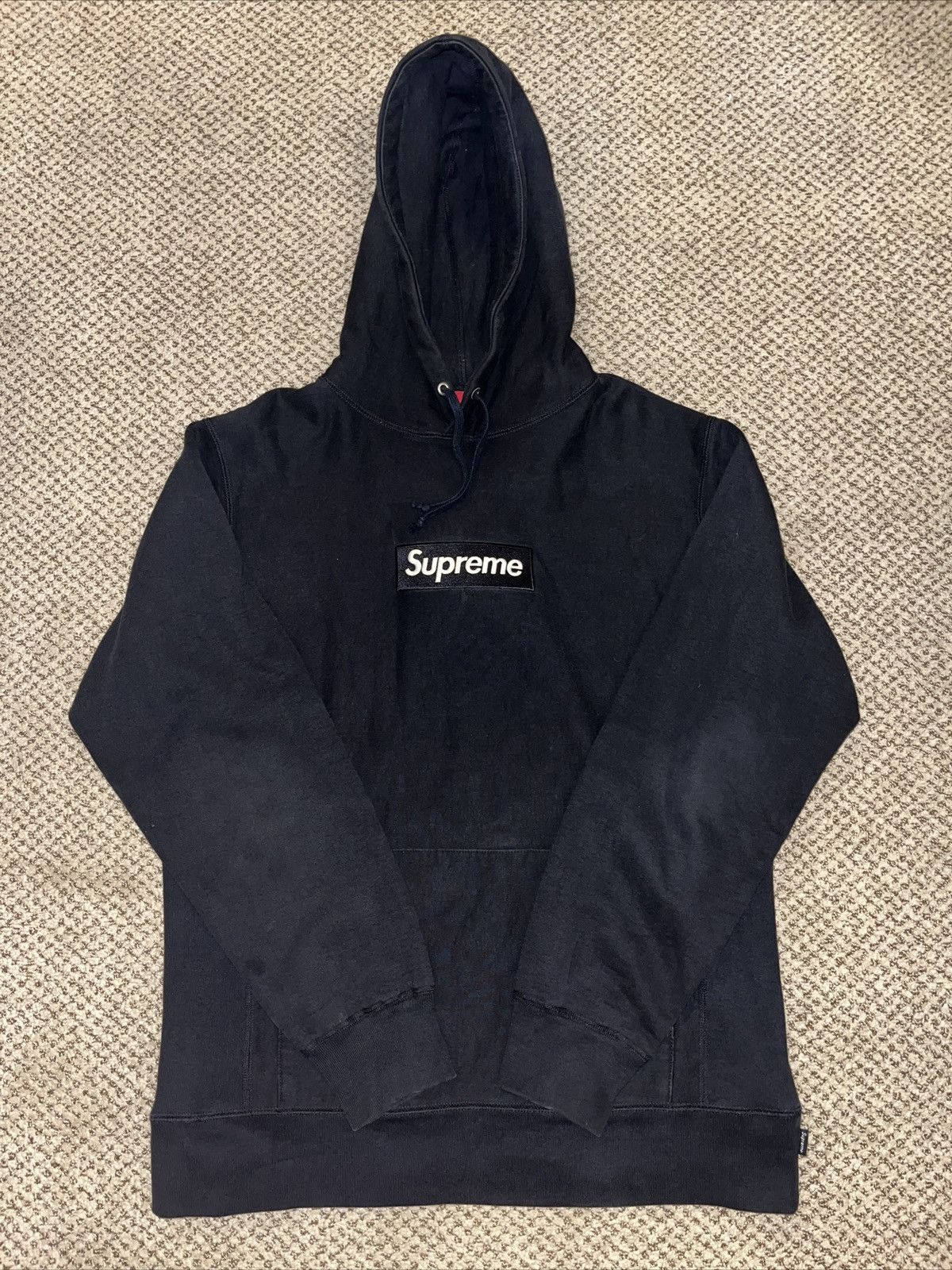 Supreme Black Supreme box logo fw12 | Grailed