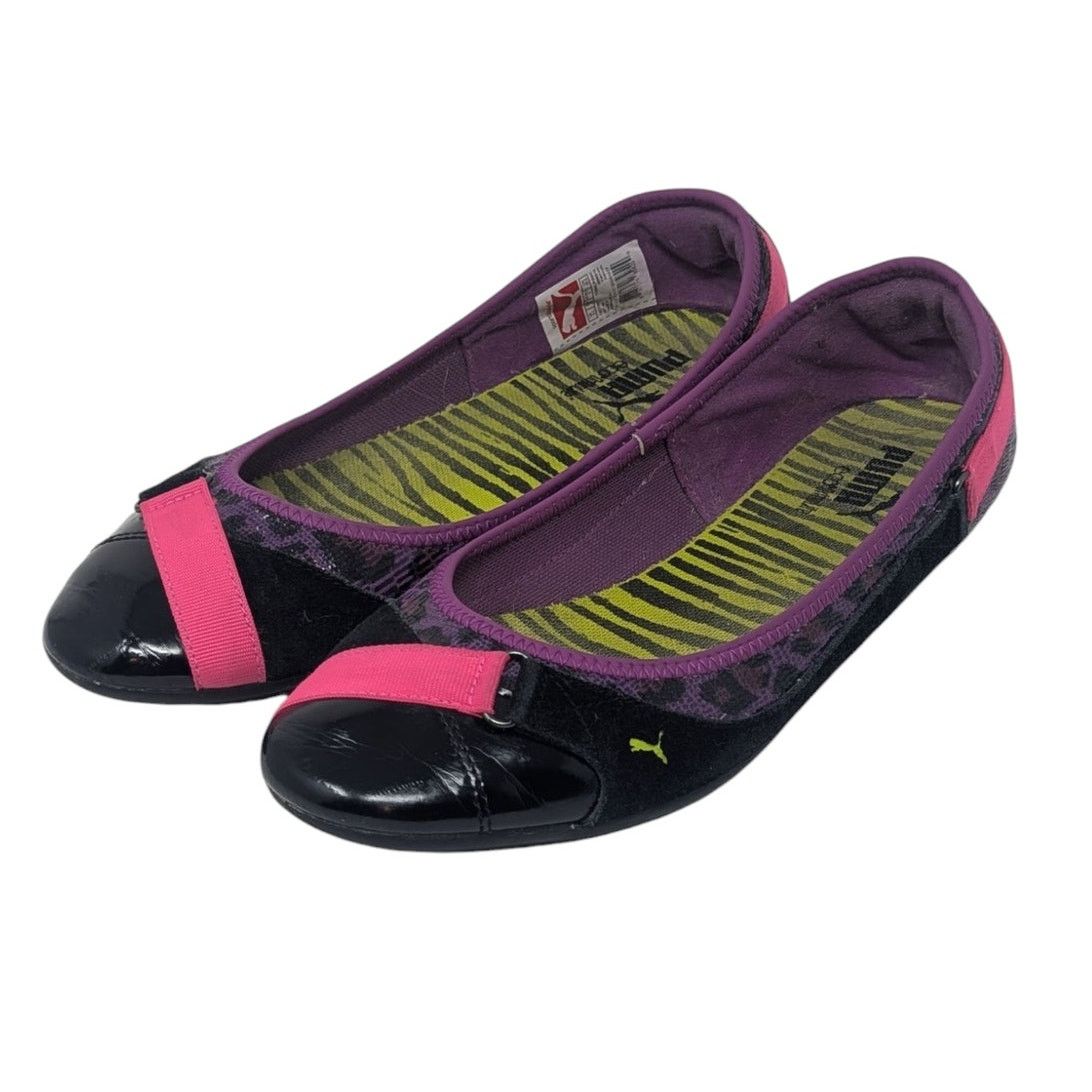 Puma Puma Ballet Flats Sport Lifestyle Bixley Animal Print Black | Grailed