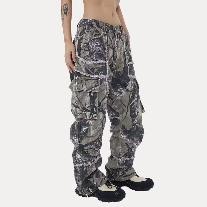 Streetwear Camo Graphic Pants | Grailed