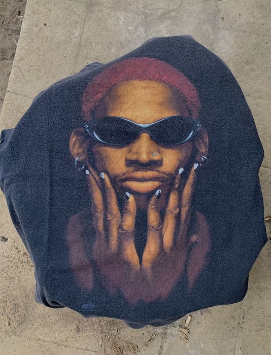 Vintage Vintage Dennis Rodman 90s tee | Grailed Vintage Vintage Dennis Rodman 90s tee | Grailed