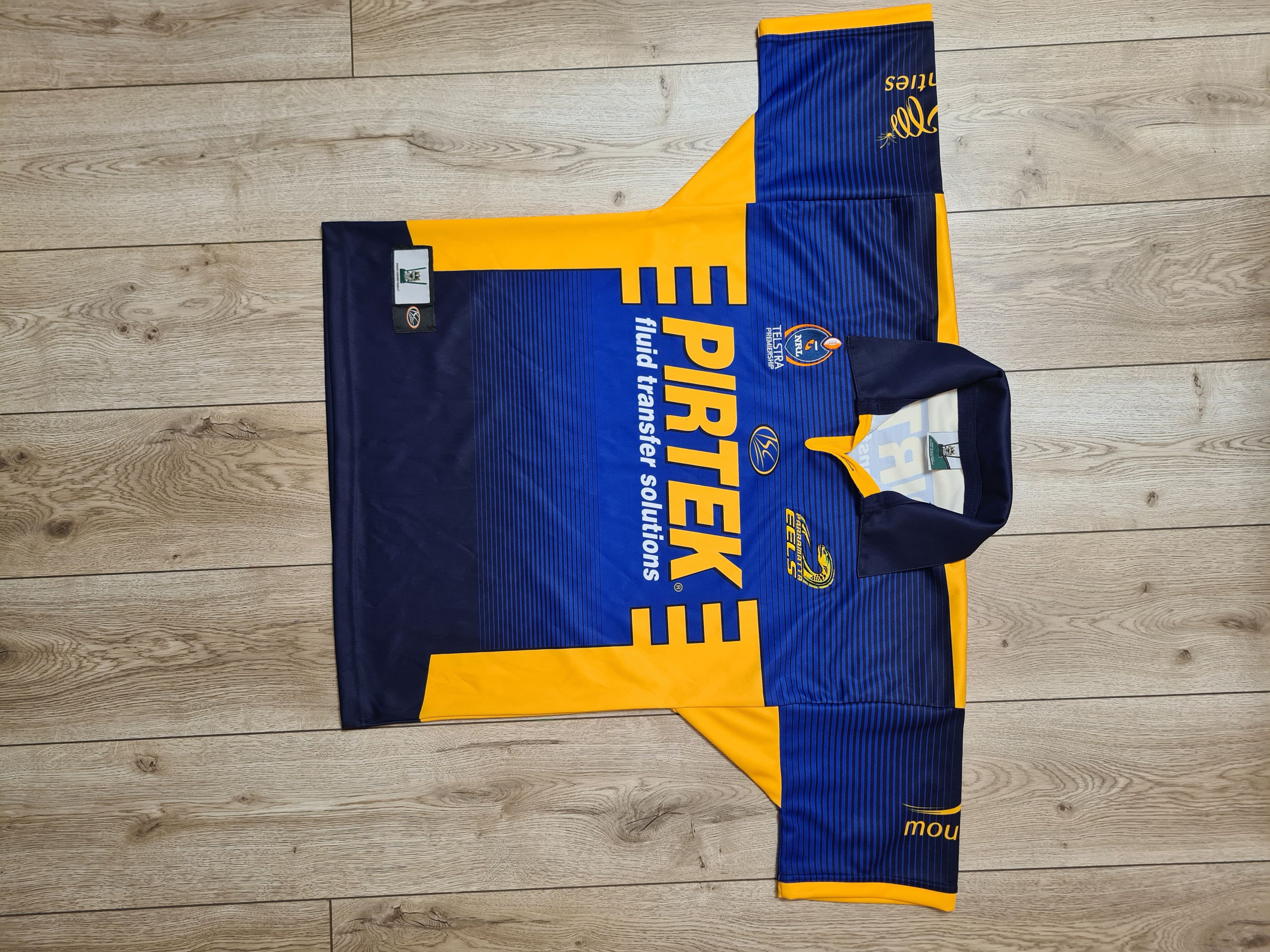 Vintage PARRAMATTA EELS 2004 JERSEY RUGBY KIT AUSTRALIAN NRL RUGBY ...