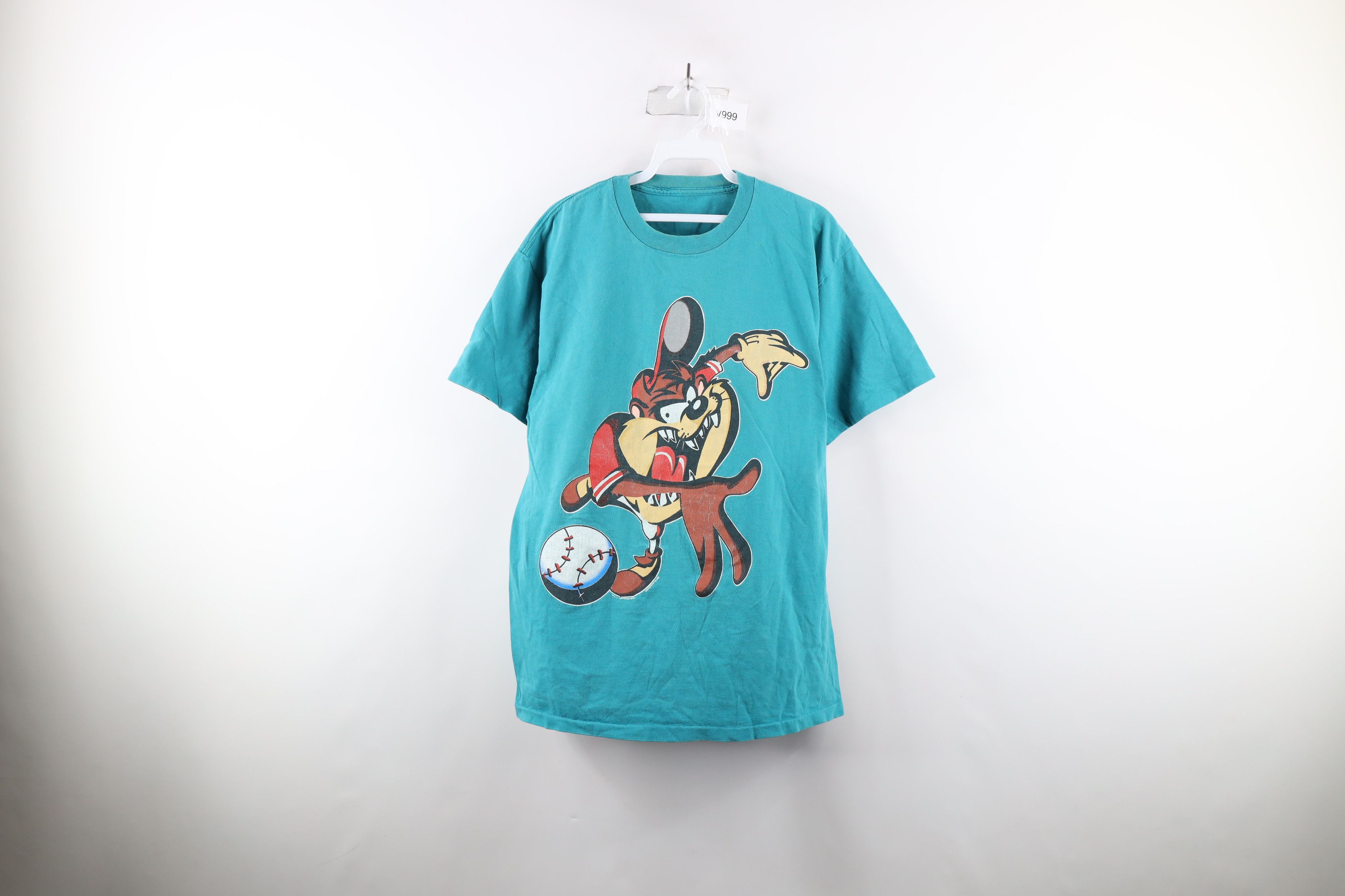 Vintage Vintage 90s Looney Tunes Tazmanian Devil Baseball T-Shirt | Grailed