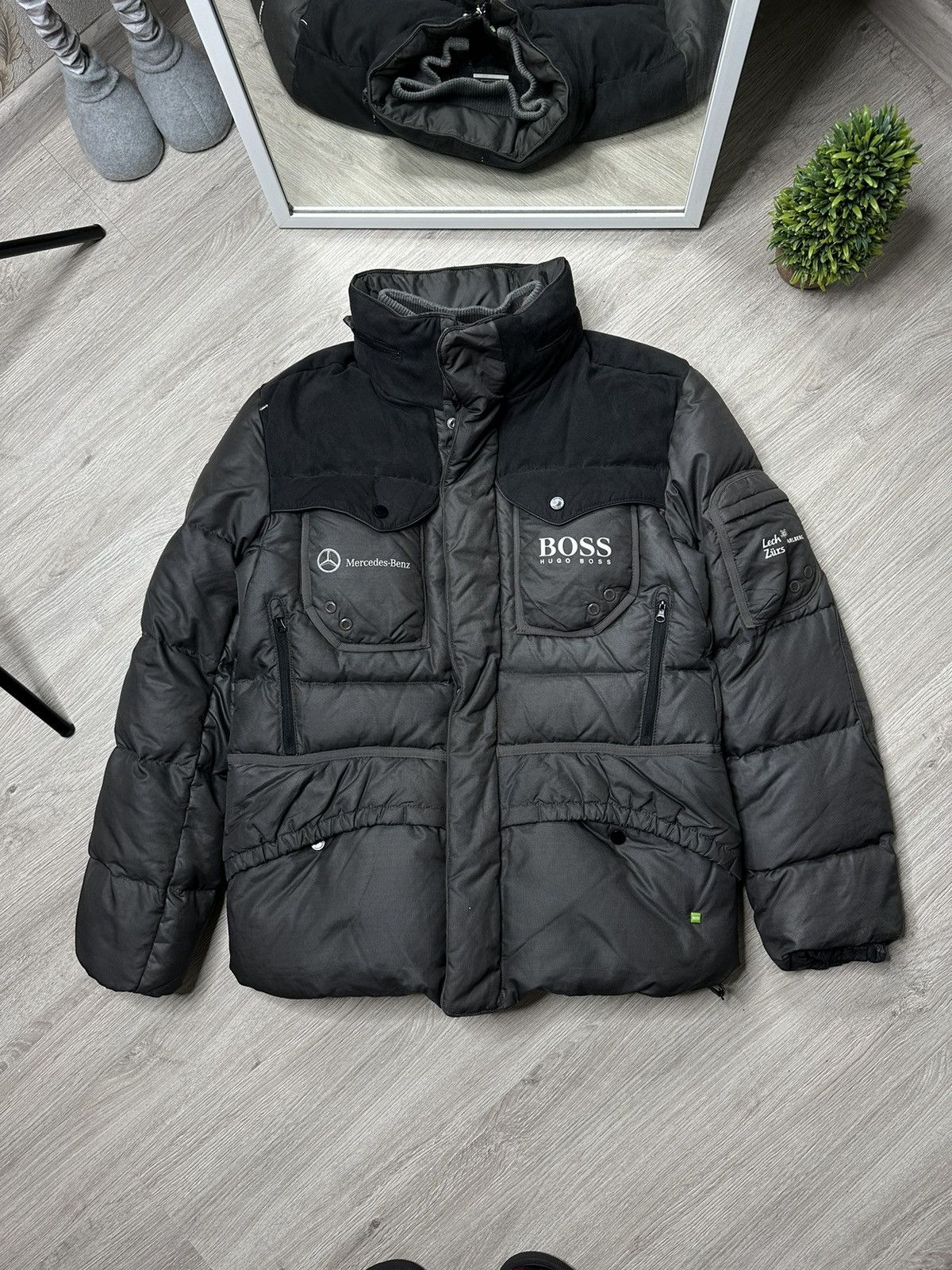 Hugo Boss × Mercedes Benz Hugo Boss Mercedes-Benz Down Jacket | Grailed