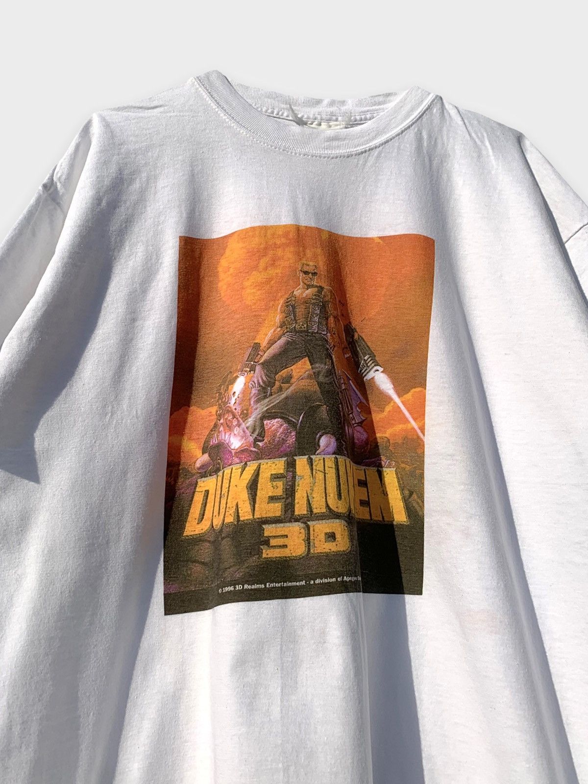 Vintage 🔥1996 Vintage Duke Nukem 3D Video Game Promo T-Shirt 90s | Grailed