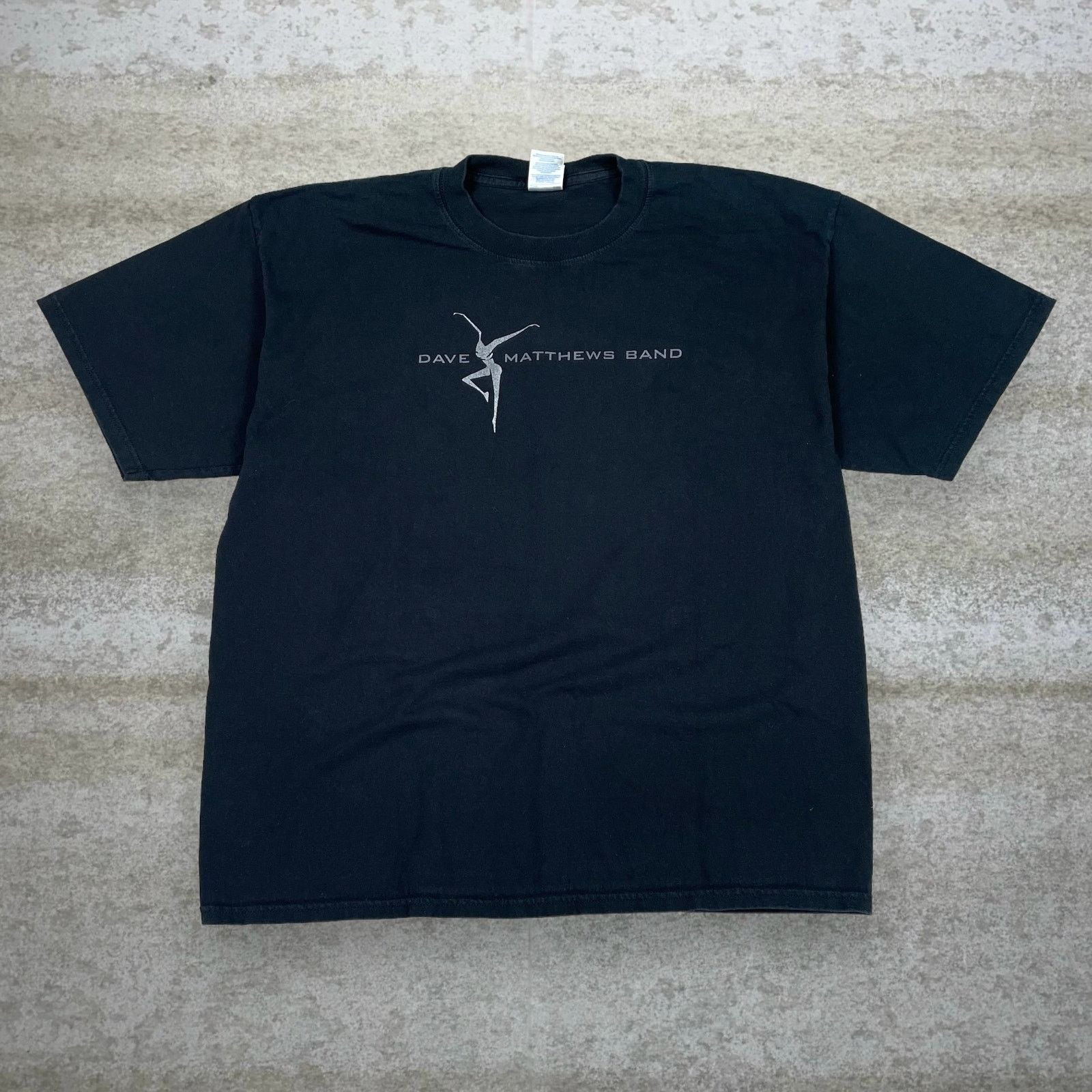 Vintage Vintage Dave Matthews Band T Stand Up Tour Black Cotton Y2K ...