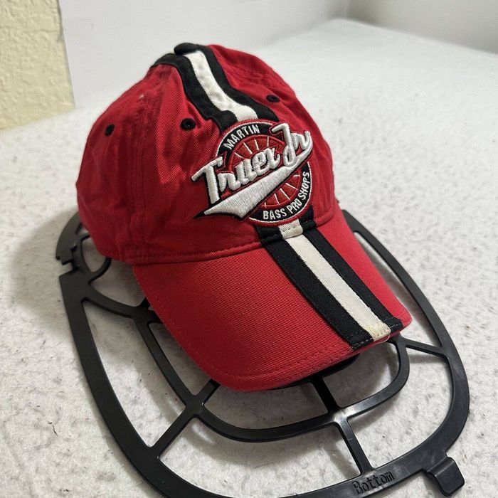 Bass Pro Shops Martin Truex Jr Bass Pro Shops Nascar Racing Hat Cap Red ...