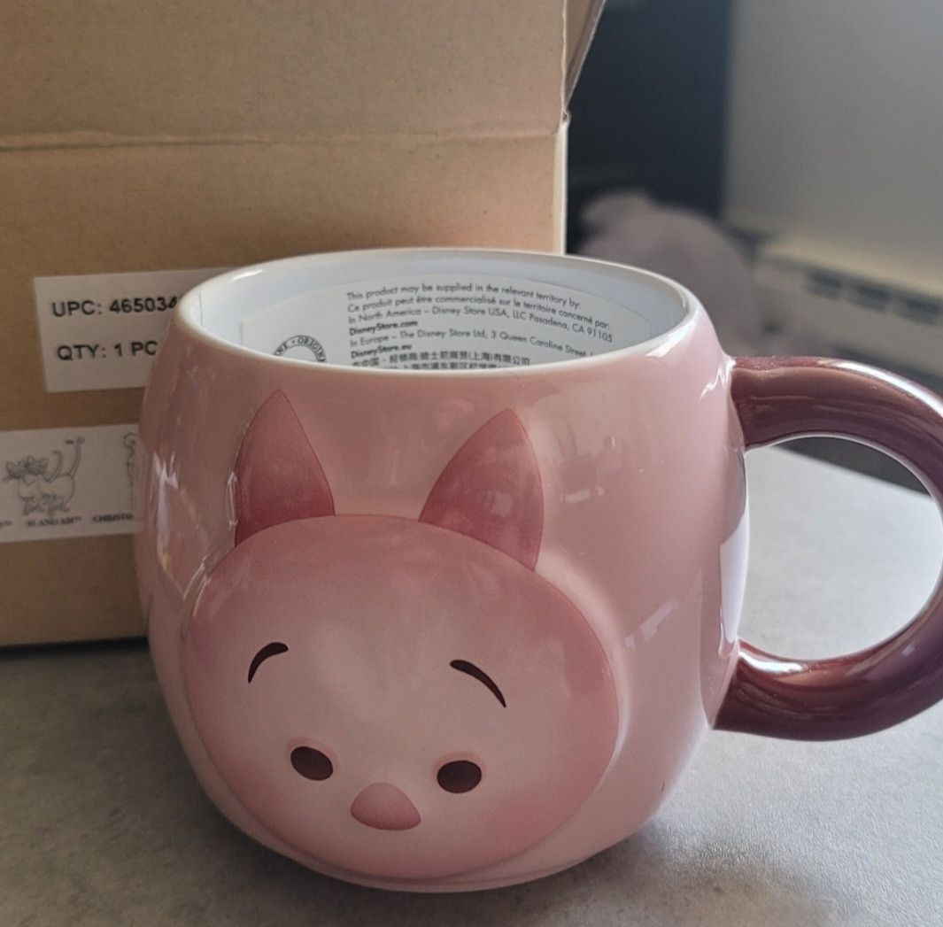 Disney New In Box Disney Winnie The Pooh Piglet Tsum Tsum Mug 16 oz ...