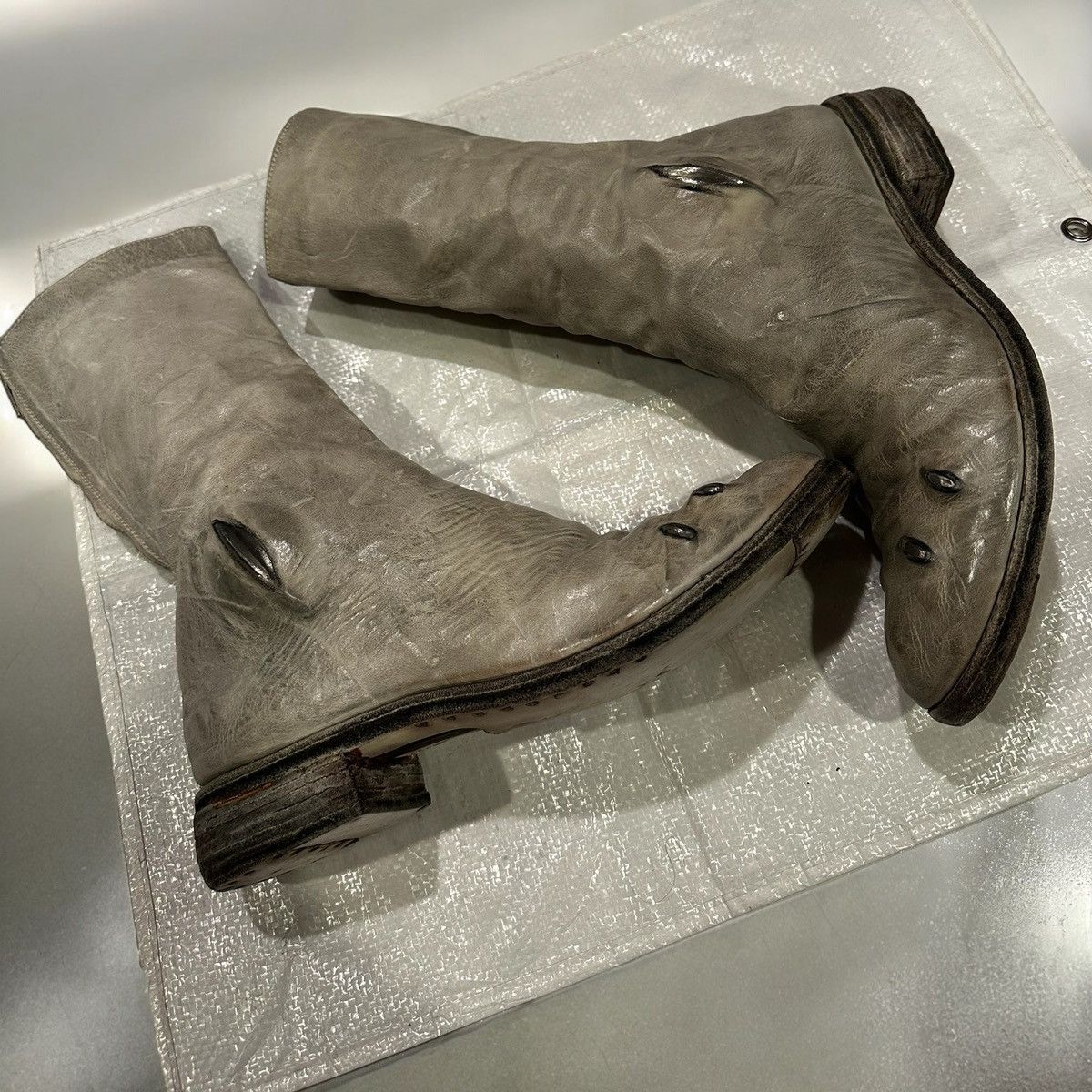 Carol Christian Poell Carol Christian Poell Prosthetic Tornado Boots ...