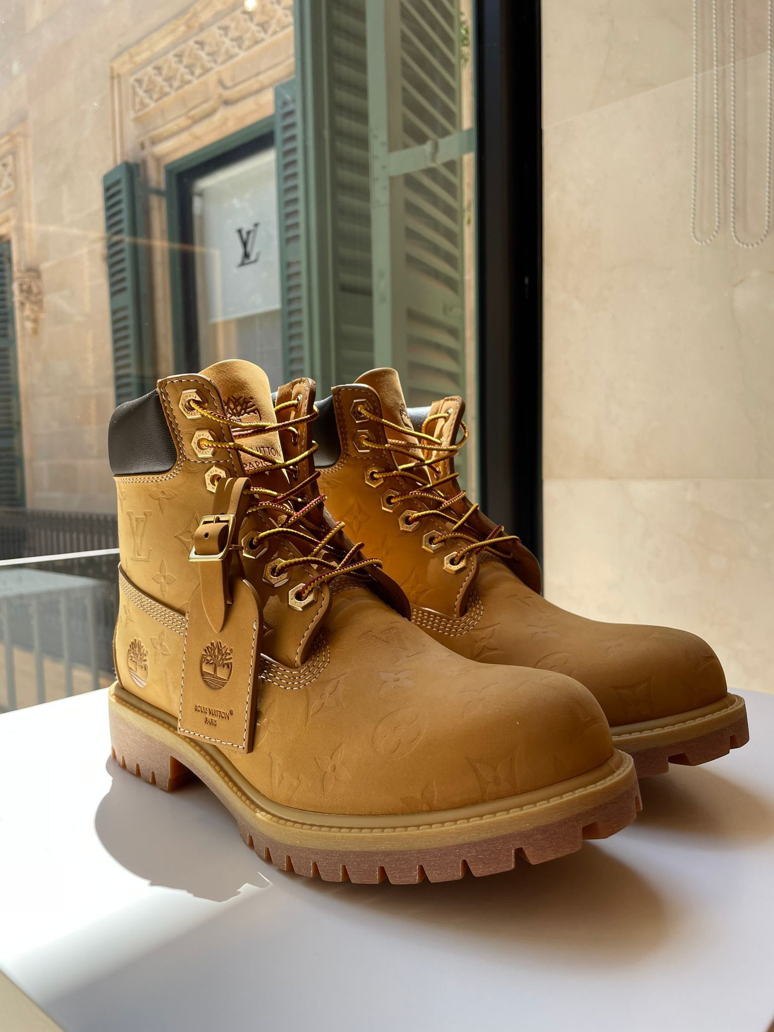 Louis Vuitton × Timberland Louis Vuitton ANKLE BOOT TIMBERLAND | Grailed