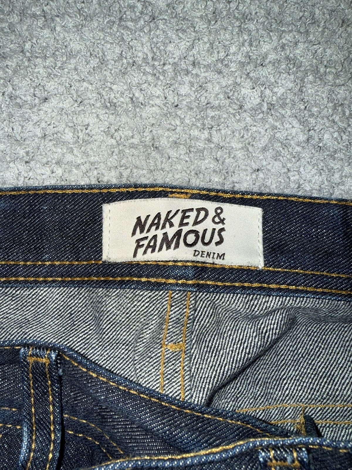 Naked & Famous Naked & Famous Weird Guy Selvedge Denim Size 34 | Grailed