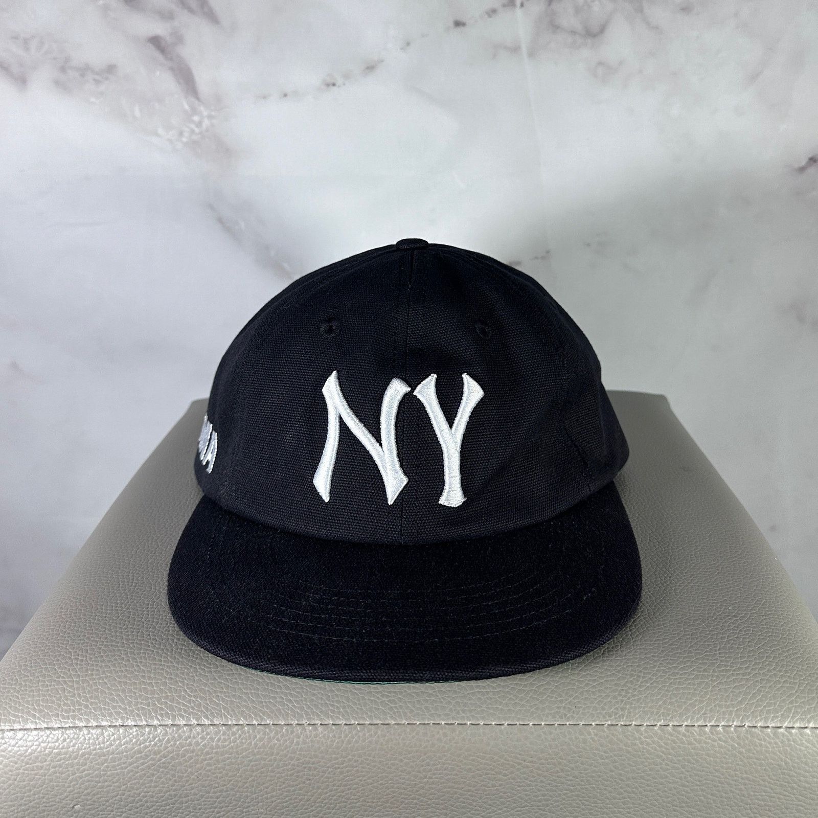 New York Yankees × Streetwear Old Man Alan Studios oMA NY Strapback Hat ...