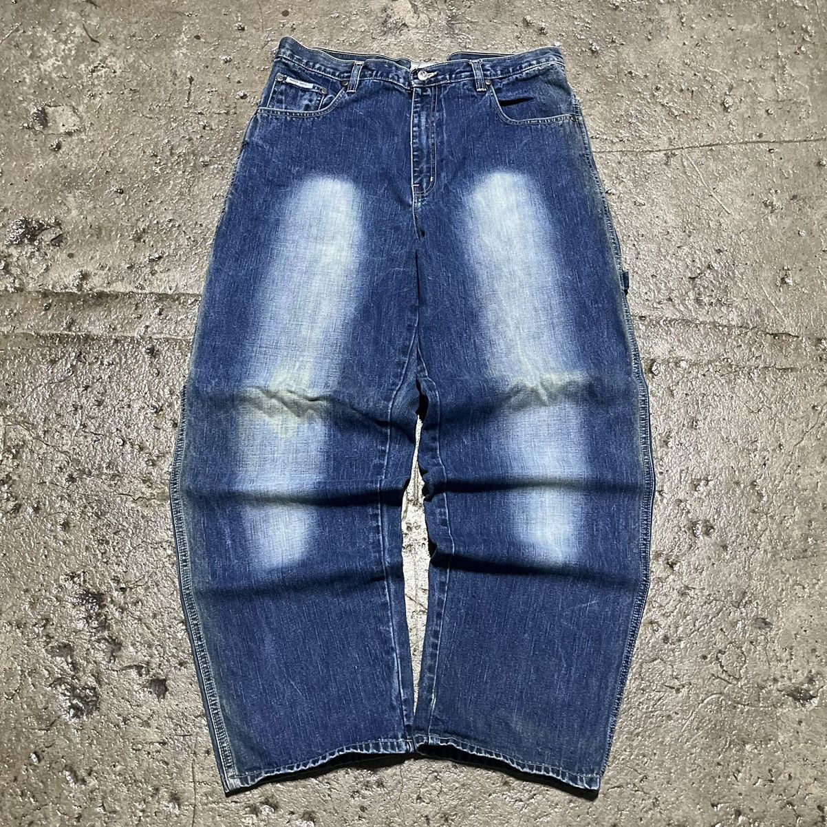 JNCO × Southpole × Vintage Crazy Vintage Y2K Baggy Carpenter Jeans JNCO Wide Leg Skater | Grailed