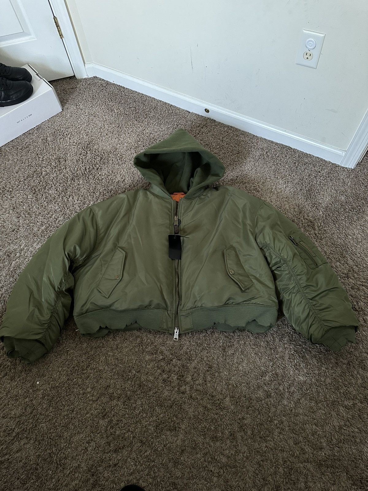 The GV Gallery Gv Gallery Hooded bomber jacket | Grailed