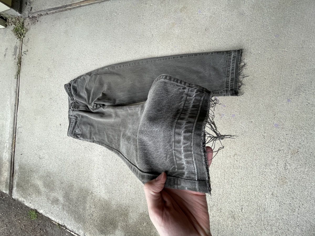 Levi's × Streetwear × Vintage Sick Faded Black Grey Wrangler 501 Style ...