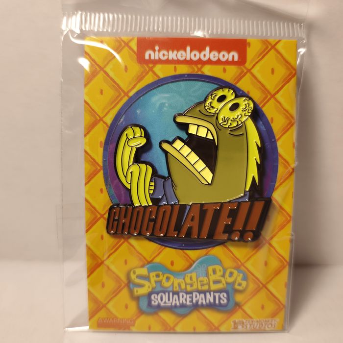 Other Spongebob Squarepants Chocolate Guy Enamel Pin | Grailed