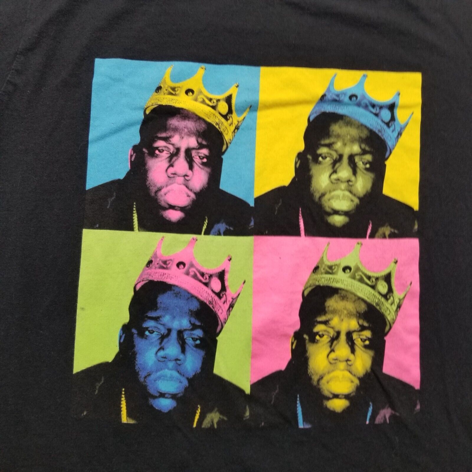 Notorious Big Notorious BIG Shirt Mens Large Black Short Sleeve Crew ...