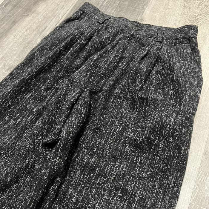 Vintage VTG JnCO Wool Blend Salt & Pepper Flecked 70s Dress Pants | Grailed
