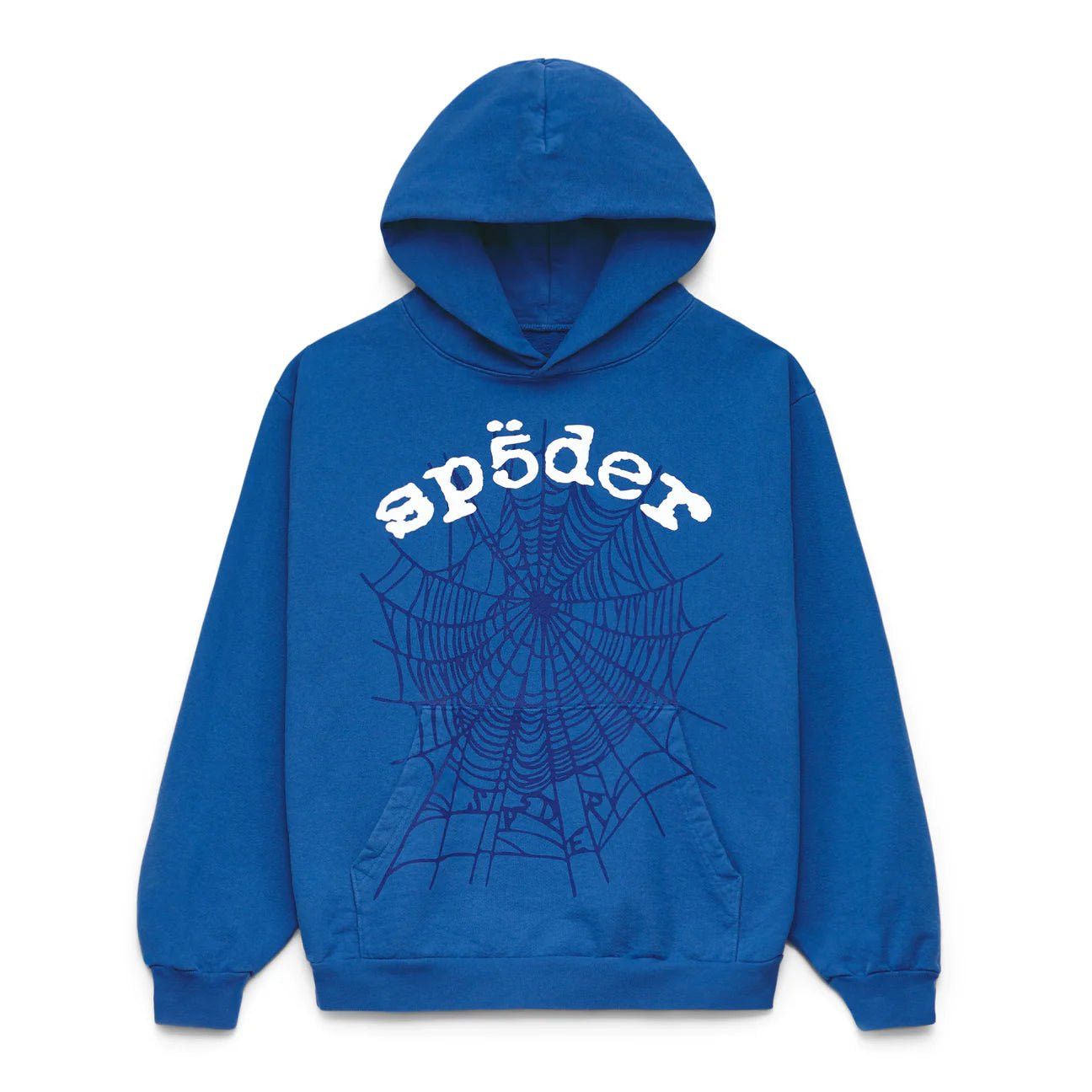 Spider Worldwide Sp5der Legacy Web Hoodie Blue | Grailed