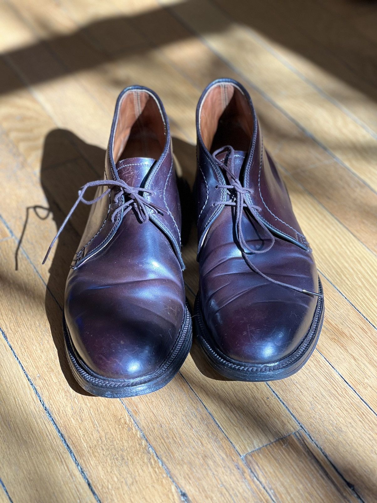 Alden Color 8 Shell Cordovan Chukka Boots | Grailed