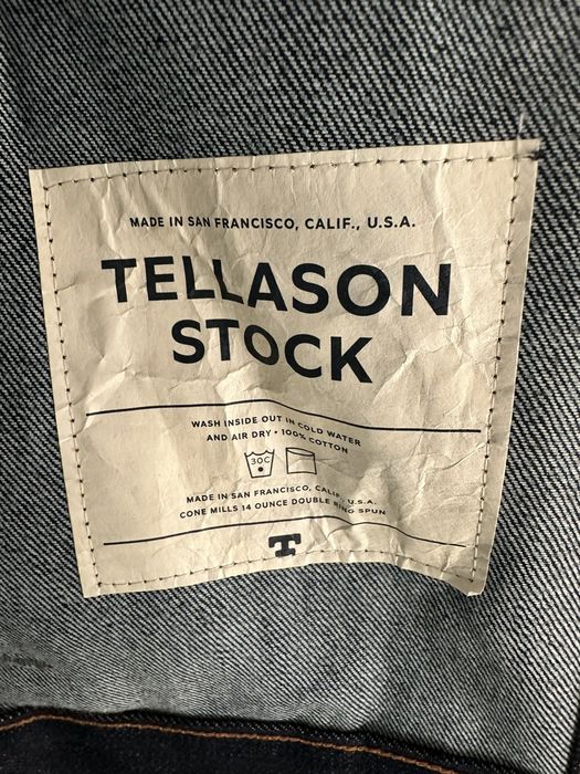 Tellason Tellason Stock 14 oz. Denim Jacket | Grailed