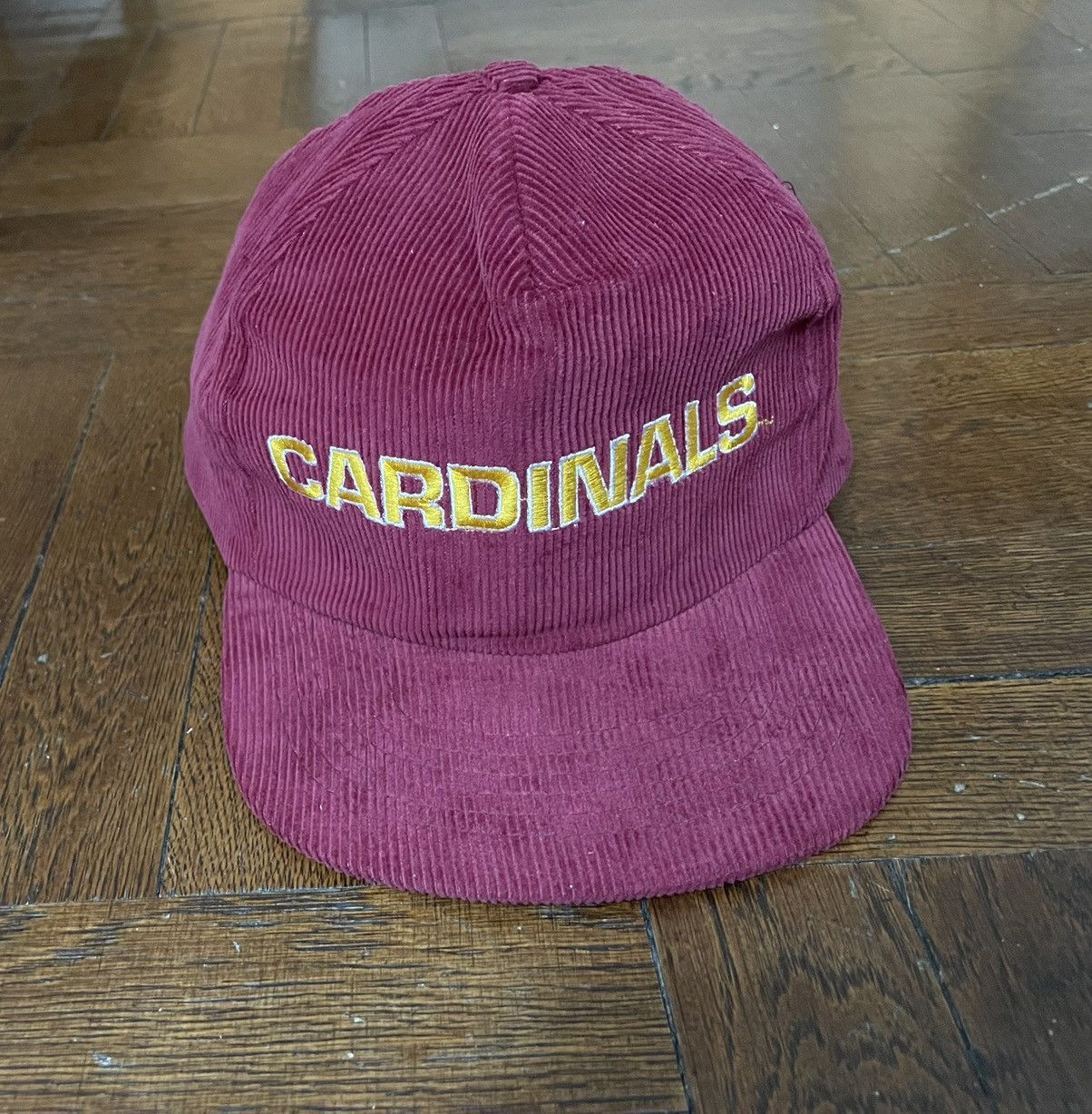 Vintage Vintage Corduroy Hat - Arizona Cardinals NFL 80s 90s Cap NOS ...