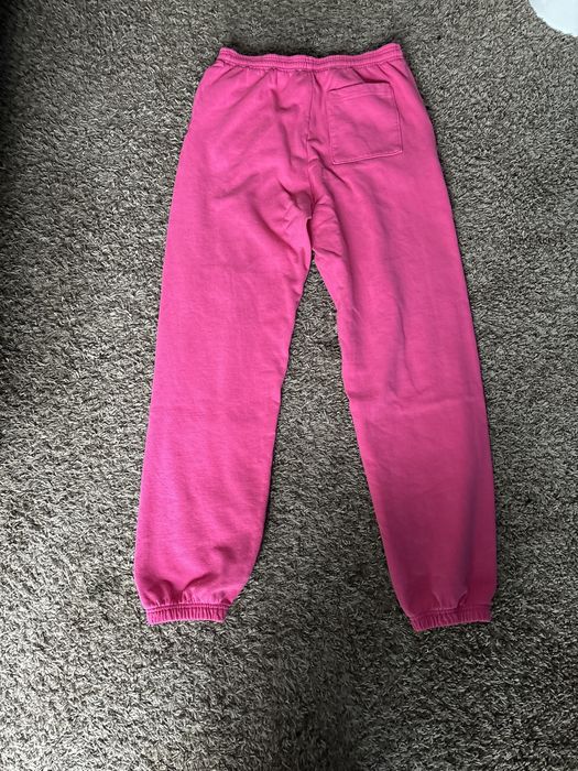 Young Thug Sp5der V2 Pink Sweats | Grailed