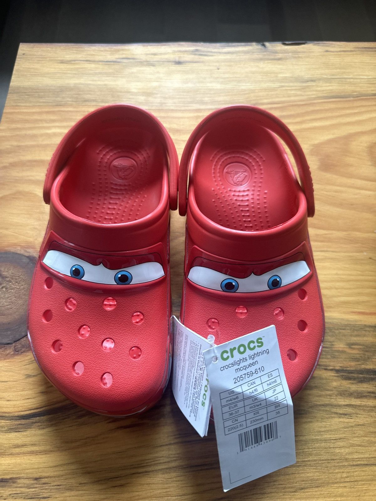 Crocs Cars Crocs Lighting McQueen | Grailed
