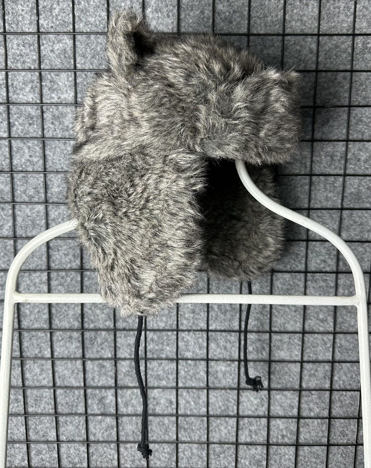 Japanese Brand Furry Animal Ears Faux Fur Trapper Ushanka Hat Size OS ...