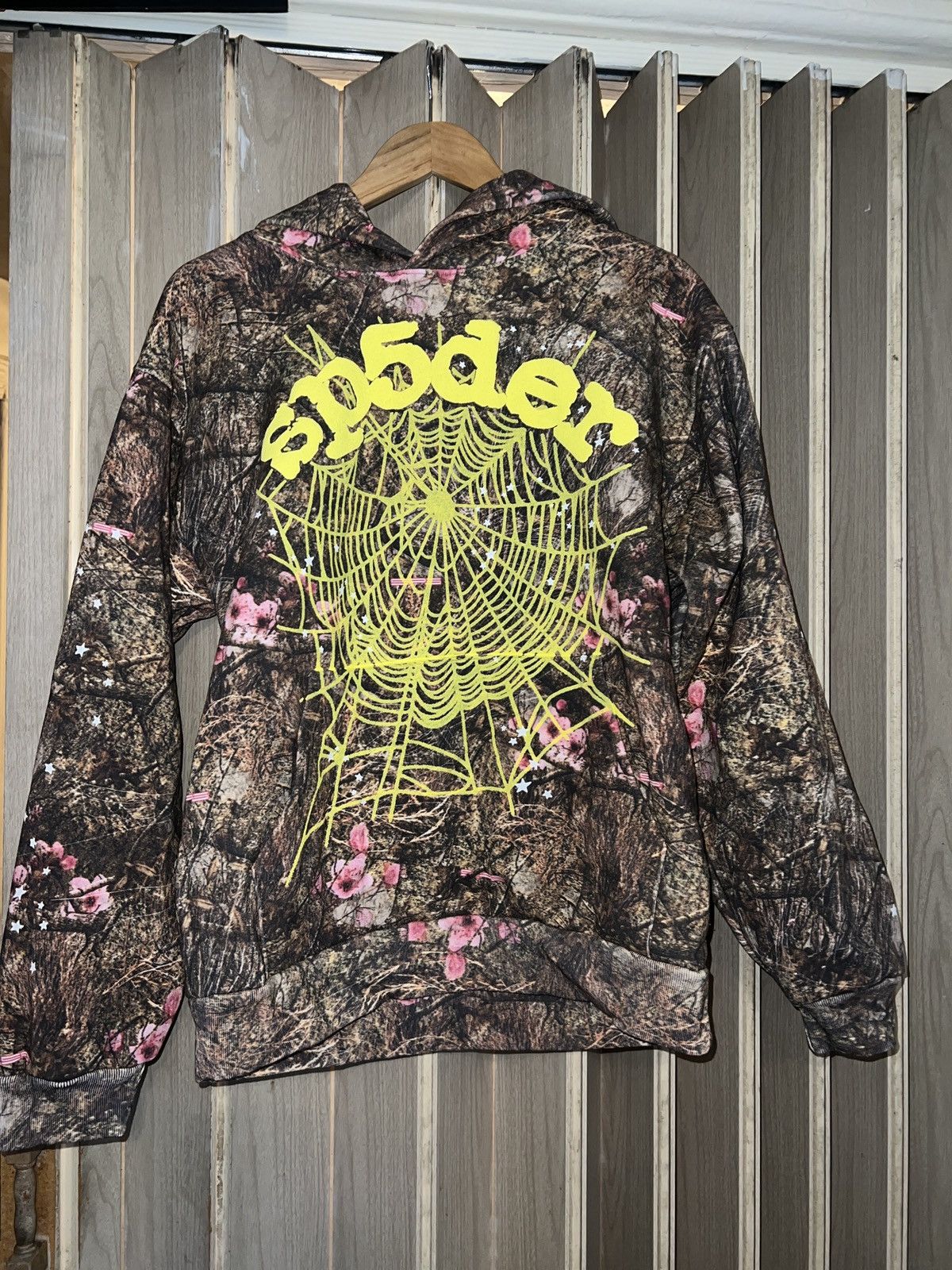 Spider Worldwide SP5DER OG WEB HOODIE CAMO | Grailed