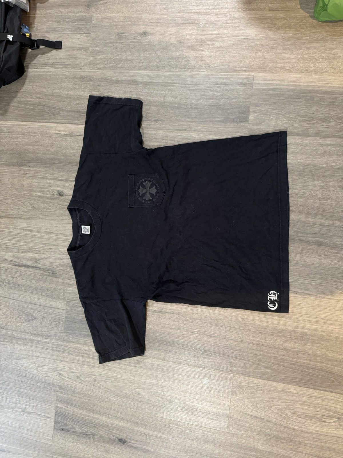 Chrome Hearts × Vintage Chrome hearts all black cross on cross | Grailed