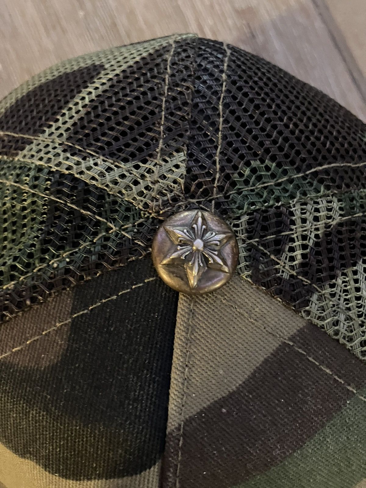 Chrome Hearts Chrome Hearts star patch hat | Grailed