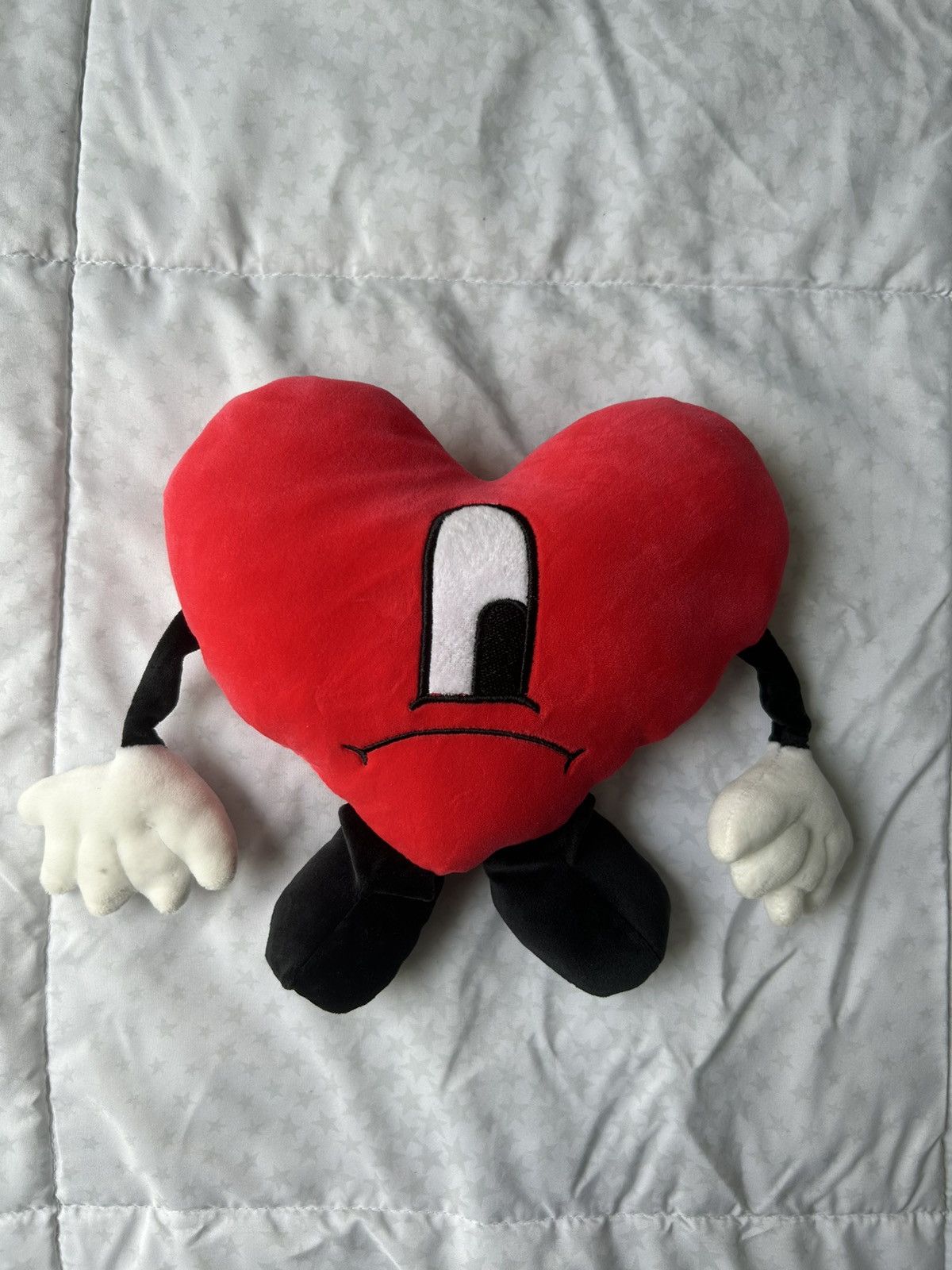 Other bad bunny heart stuffed animal plush un verano sin ti | Grailed