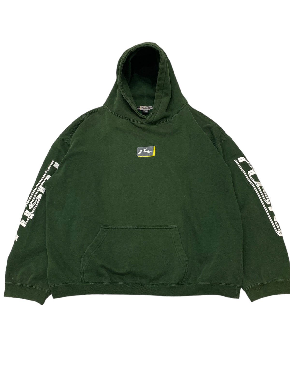 Rusty × Vintage Vintage Rusty Surfboards Center Logo 3m Hoodie | Grailed